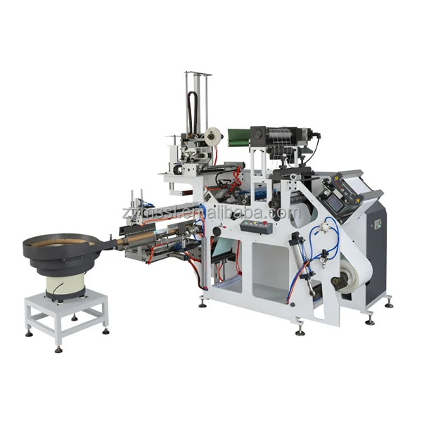 Fully Automatic Digital Label Rotary Die Cutting Slitting Rewinder ...