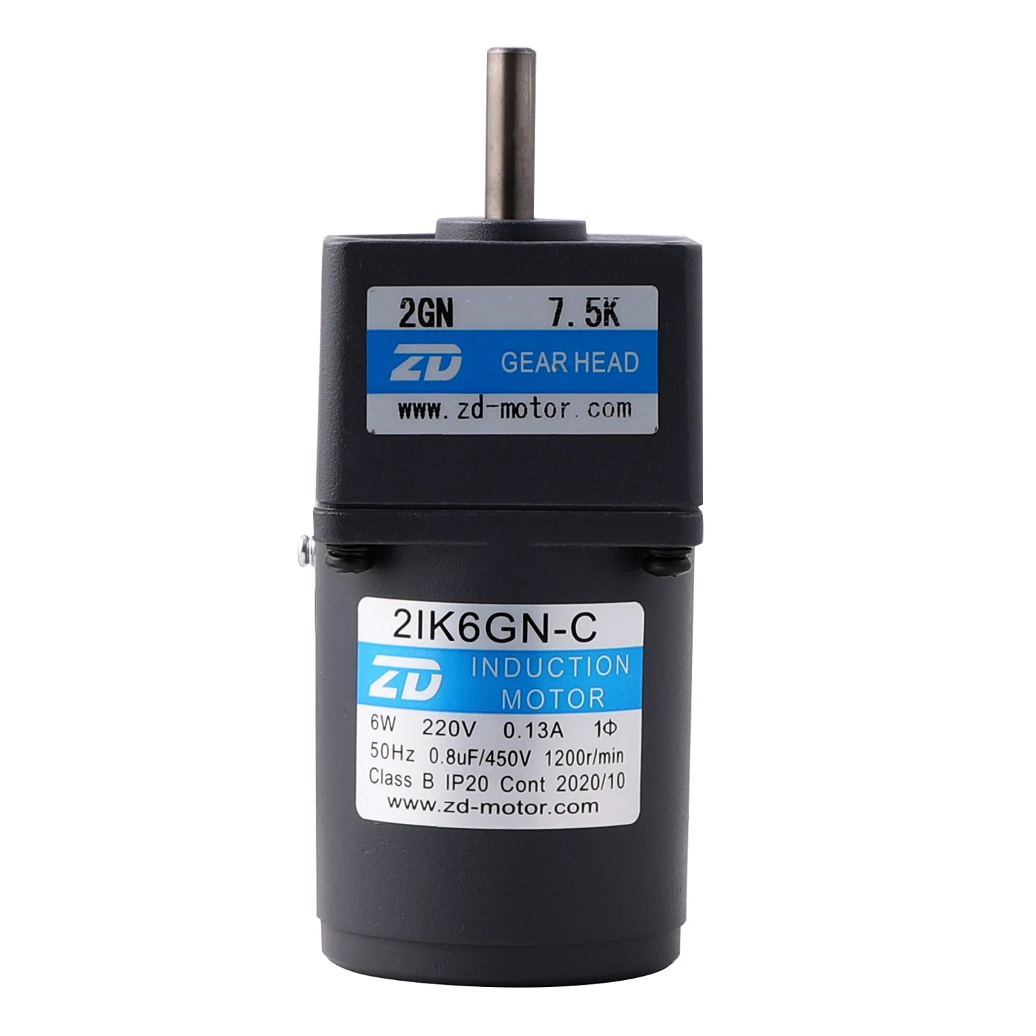 ZD Motor 60mm Flange 50/60Hz 6W 220V 230V Single-phase Induction Motor ...