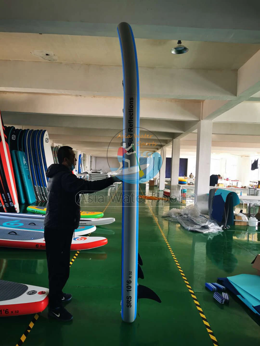 5.5mx2m Inflatable SUP - Ideal for Stand-up Paddle Boarding