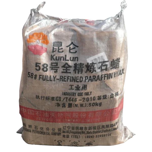 Parafina Refinada 56-58,Paraffin Wax China,Petrochina Dalian Kunlun ...