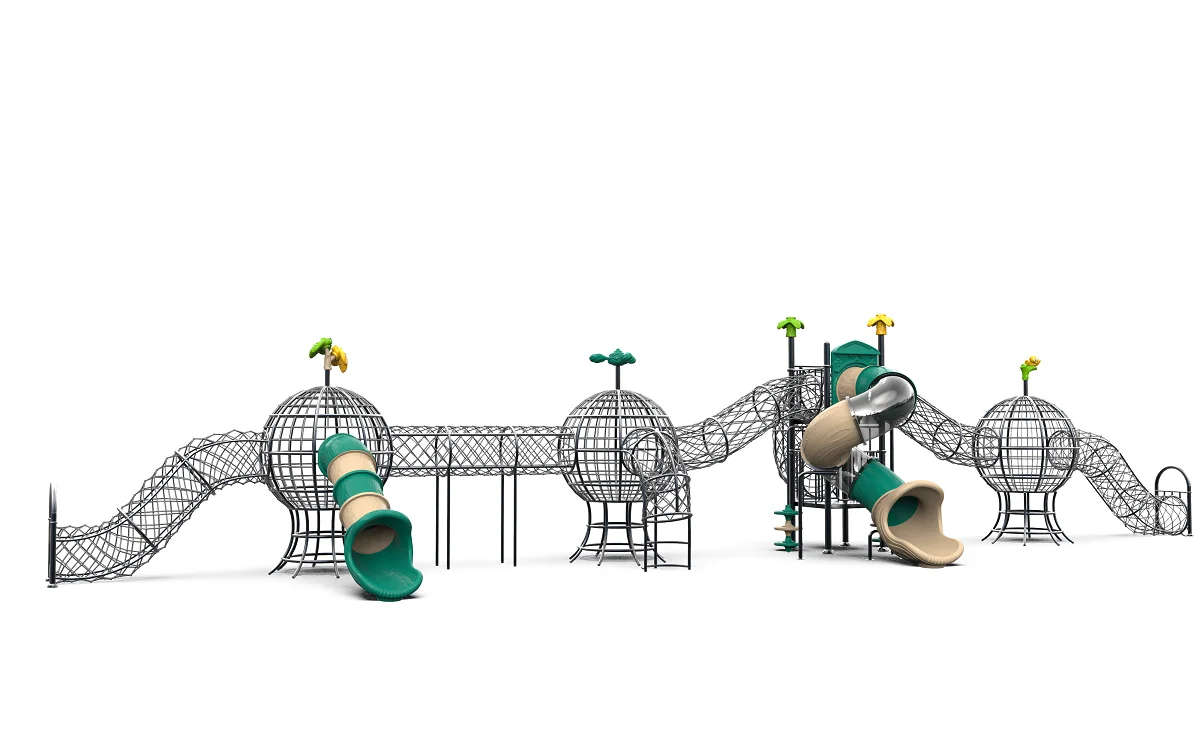 Outdoor Equipment Playground Outdoor Movable Playground Climbing Slide ...