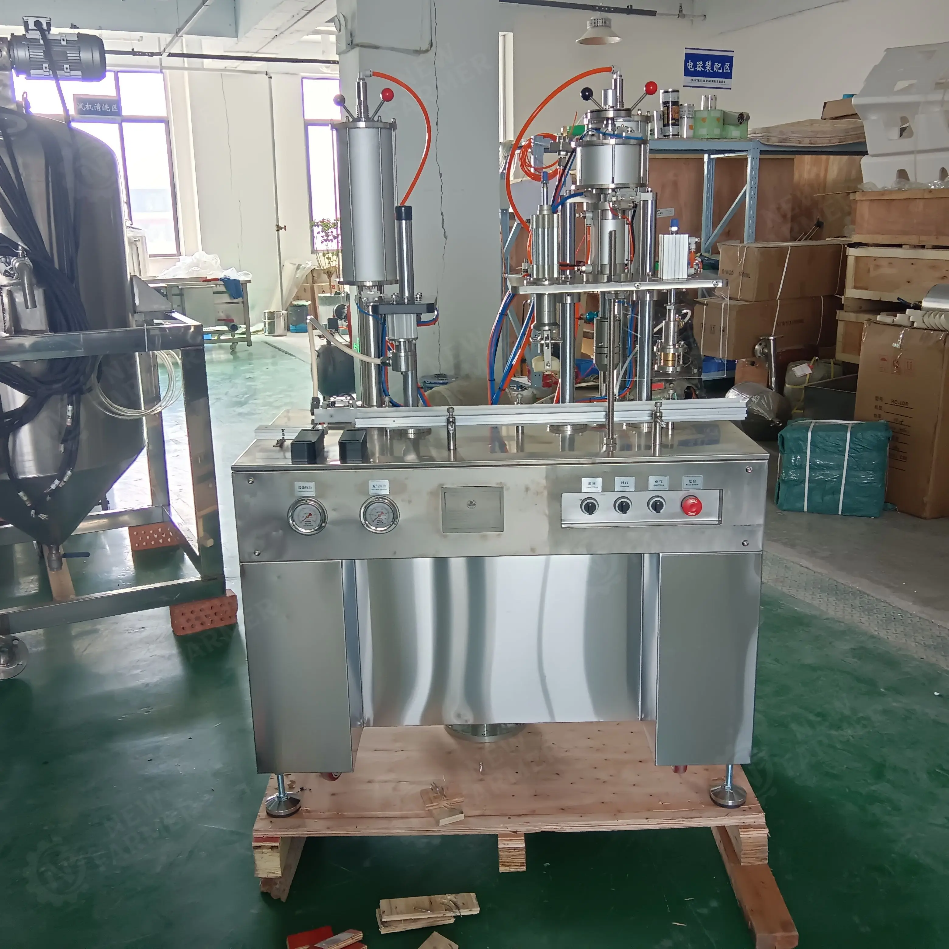 Manual Nasal Spray Filling Sealing Machine - Multifunctional