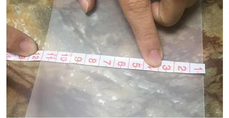 30m 110*0.5mm Bending Machine Traceless Film - White Rubber