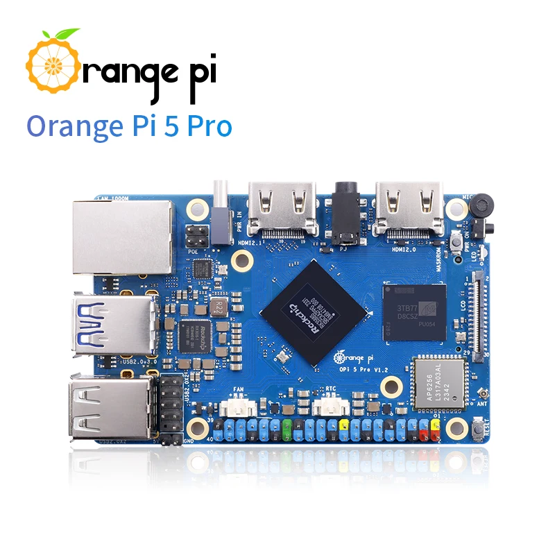 Orange Pi 5pro Development Board Lpddr5 Ruixinmicro Rk3588s Bluetooth ...