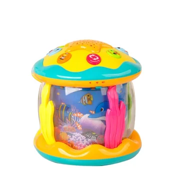 Hot Sale Hand Clap Drum Projection Ocean Paradise Baby Toys Education ...