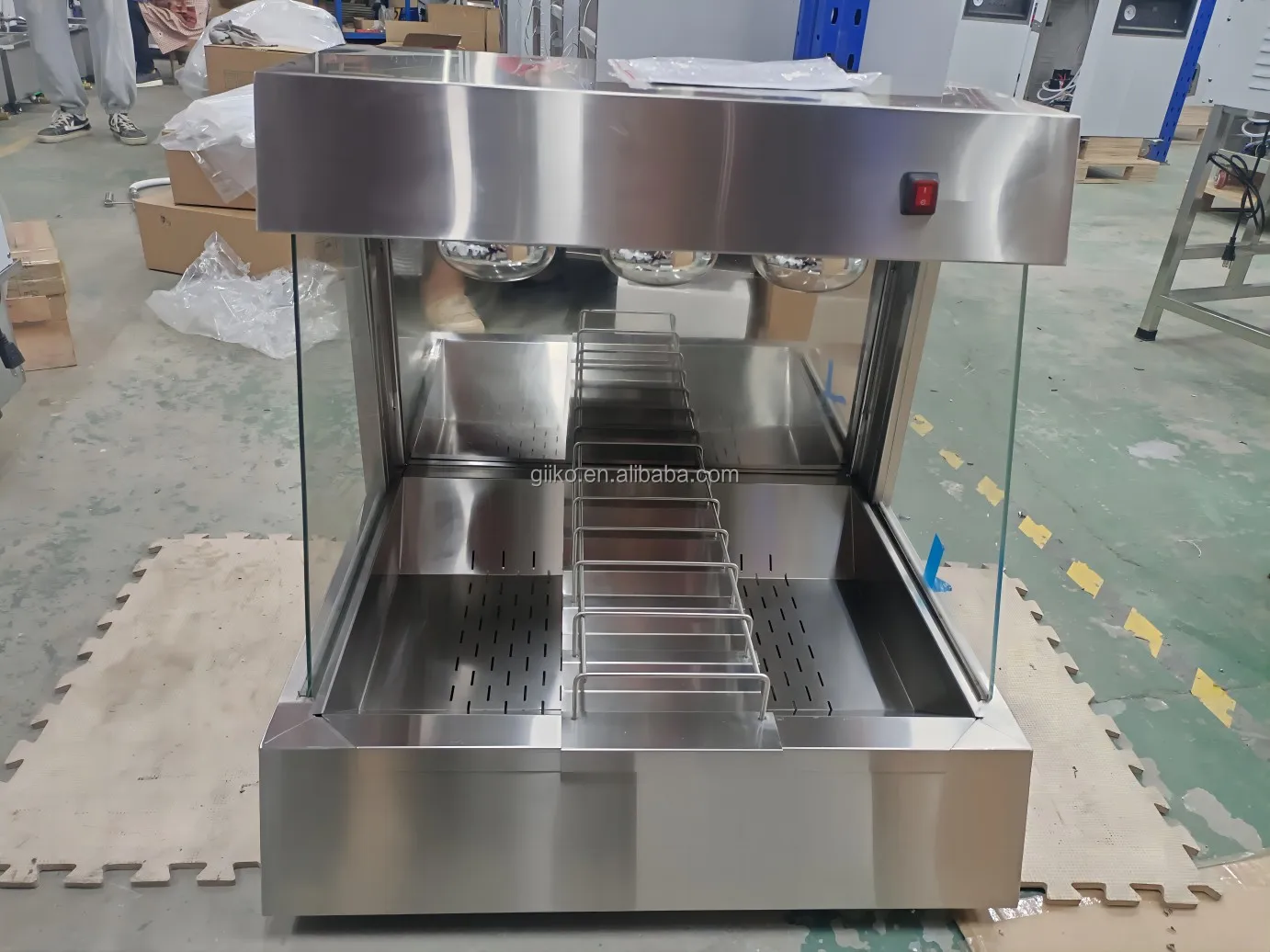 Electric Food Warmer Display Stand Counter Top French Fries Warmer for ...
