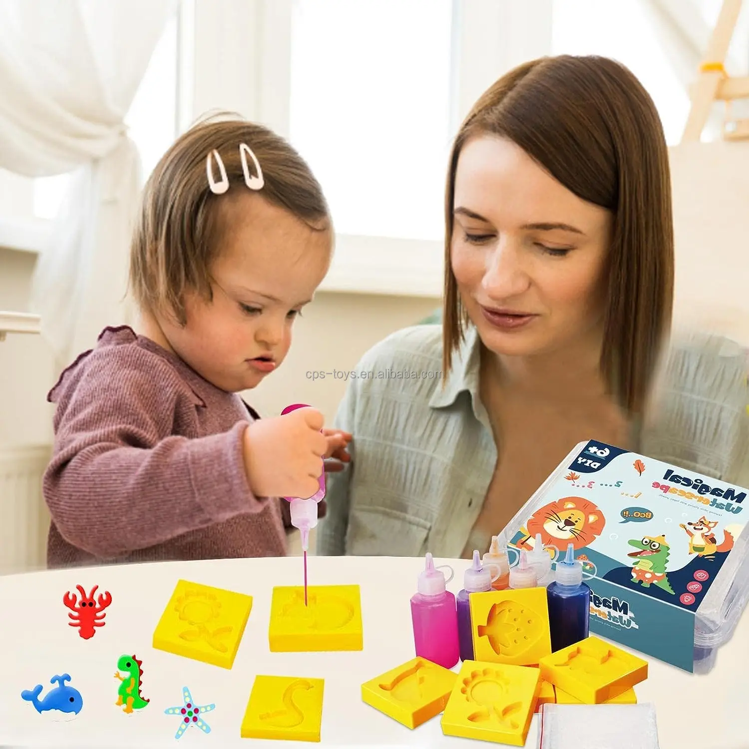 DIY Magic Water Elf Creative 3D Magic Gels Kit for Christmas