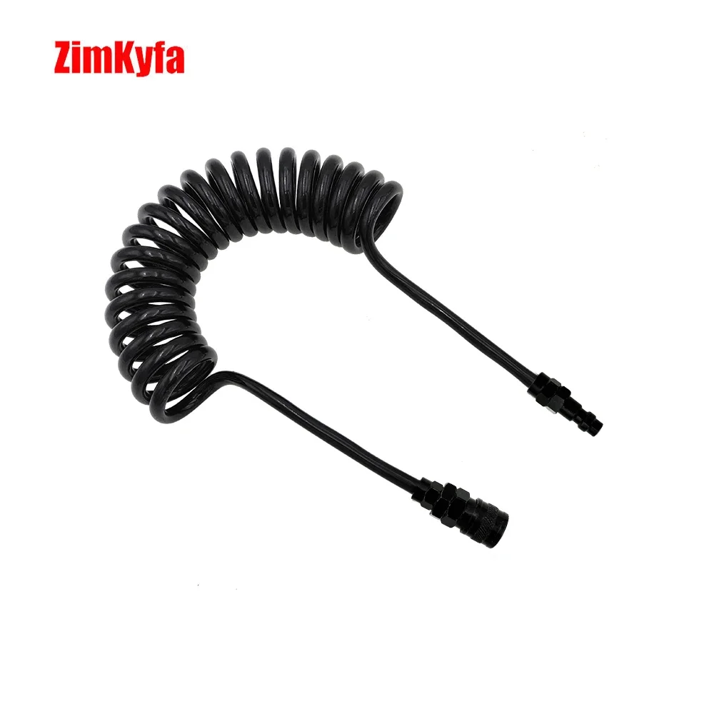 Hpa Slp Flex Co2 Regulator Valve W/100cm Low Pressure Remote Hose Coil ...