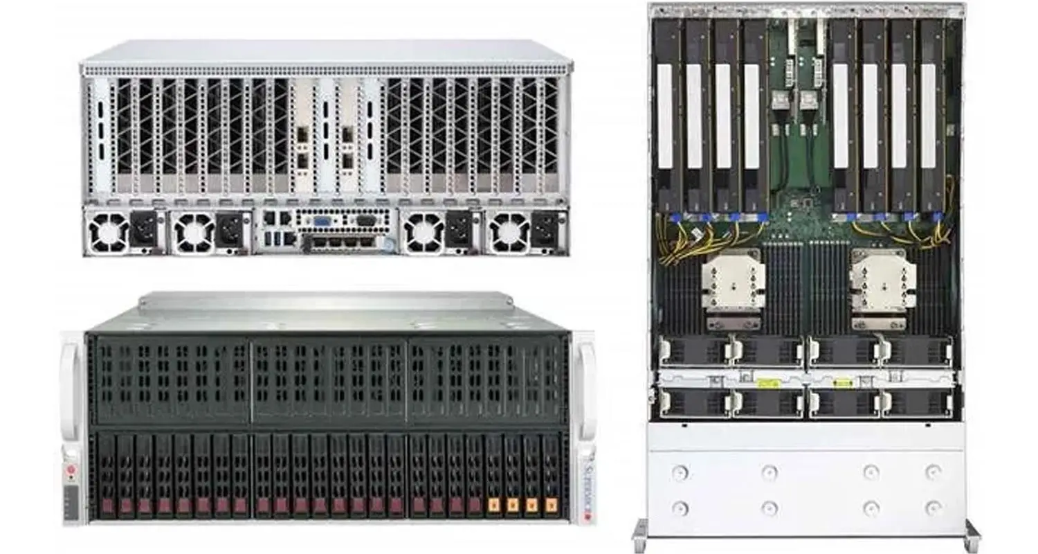 4u Artificial Intelligence Development Ai Server - Supermicro AS-4124GS-TNR