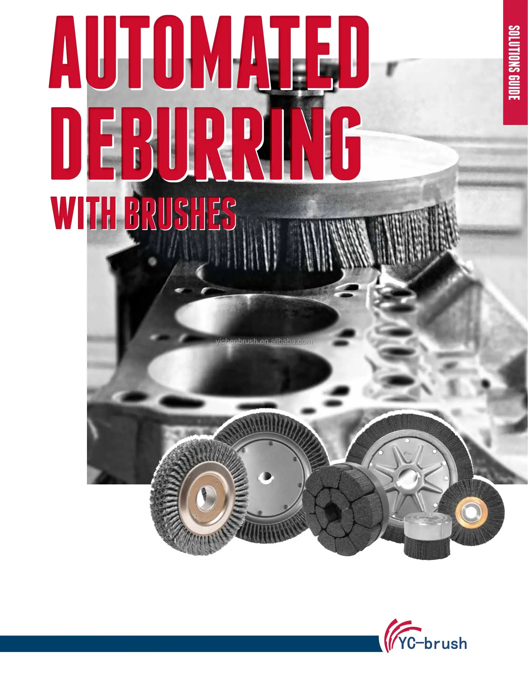 Abrasive Wire Disc Brush Silicon Carbide Brush End Deburring Polishing ...