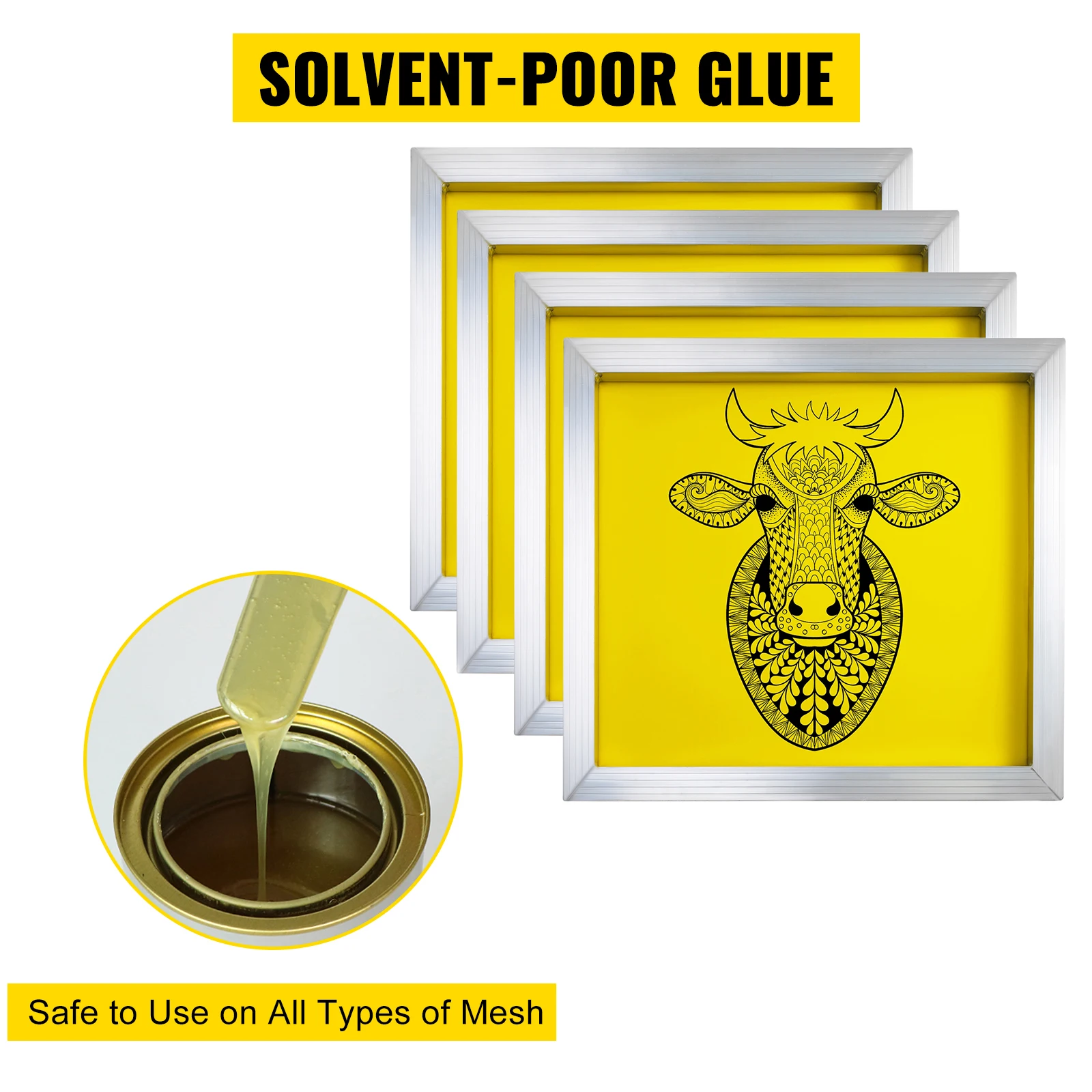 Aluminum Silk Screen Printing Frames - Durable & Versatile