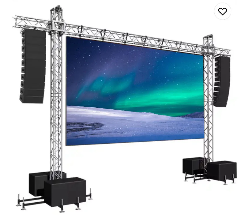 Stage Background Led Display Big Screen Outdoor P3.91mm Full Color ...