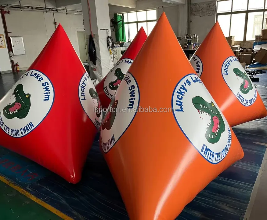 Customized Inflatable Triangle Buoy - Ideal for Water Events
