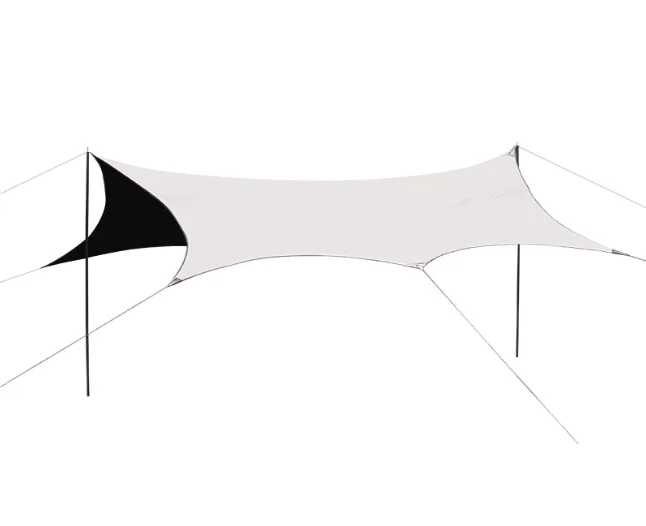 Outdoor Silver-coated Camping Picnic Rainproof Tent Canopy Vinyl ...