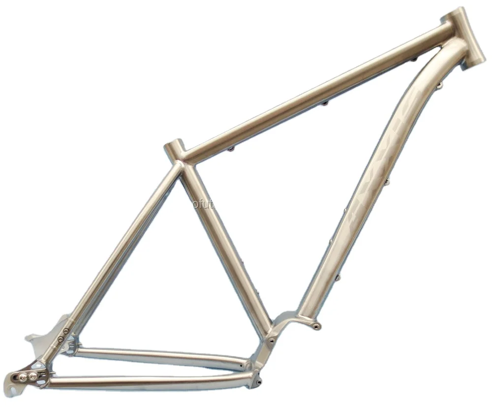 HAOFUTAN Titanium Pinion P1.18 Gearbox Frame with titanium bicycle ...