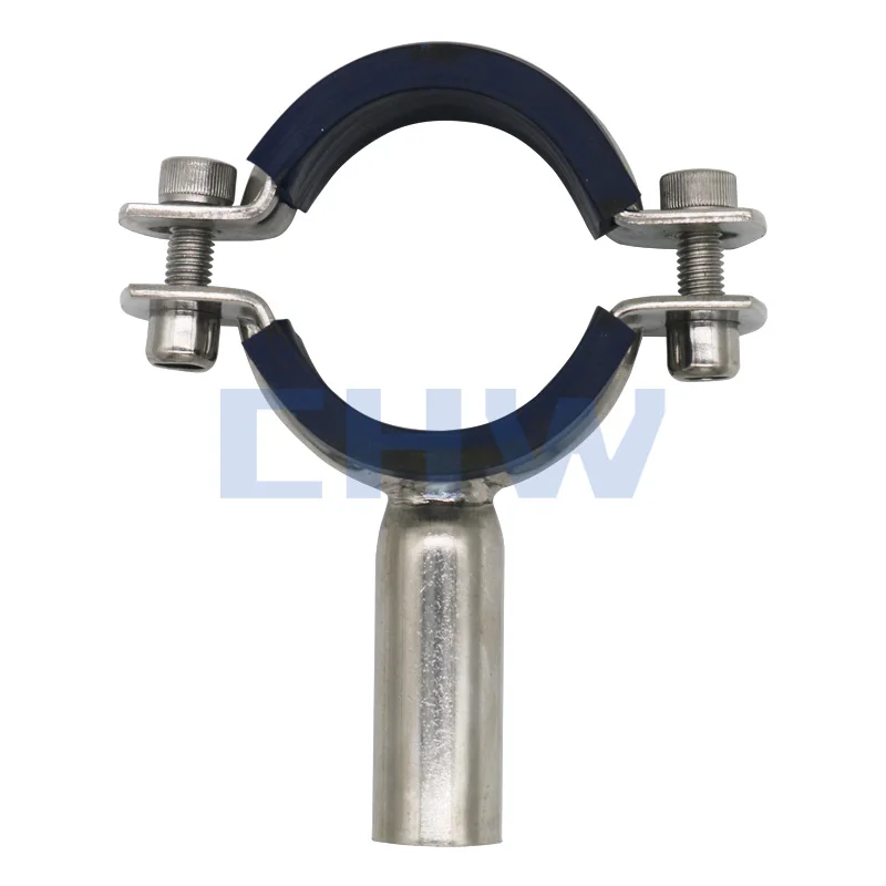 Supply Sanitary Stainless steel SS304 SS316L pipe support pipe clip ...