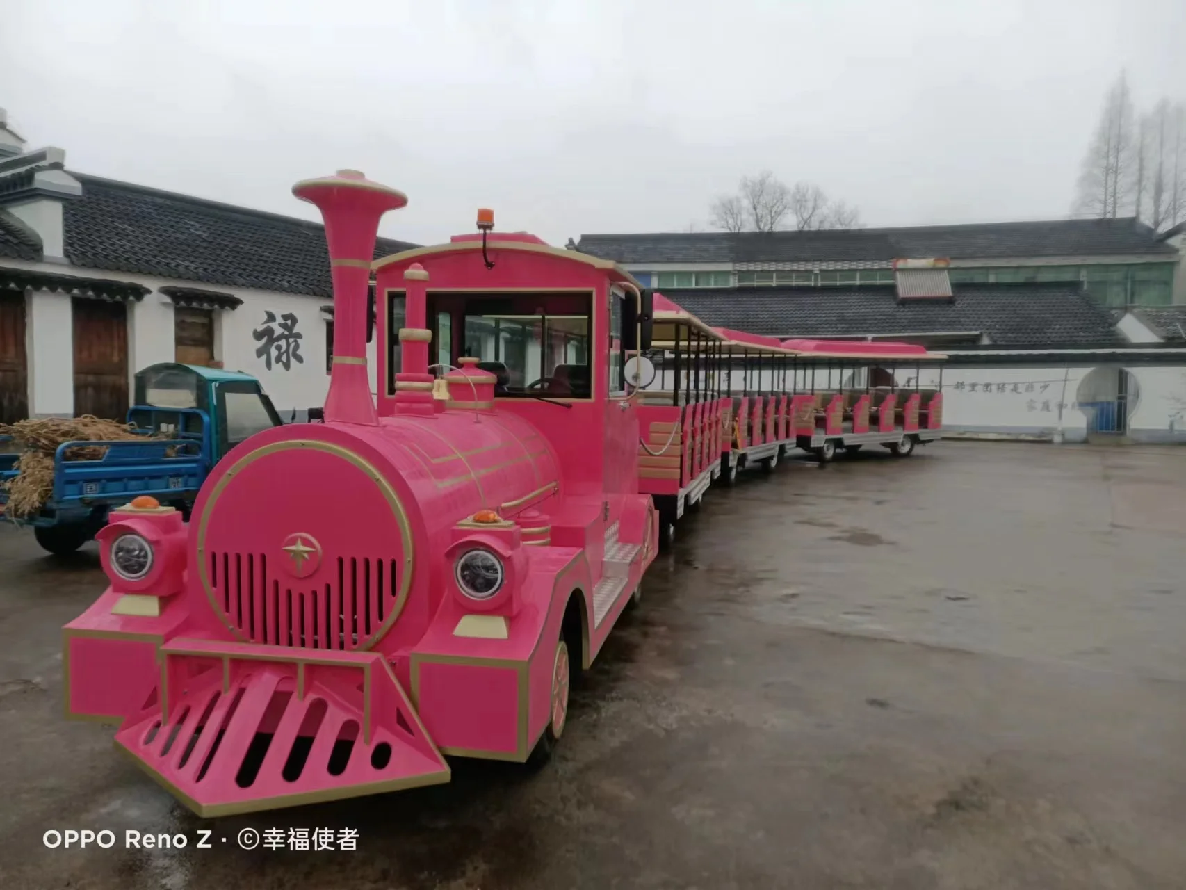 Cheap Price Kids Electric Sightseeing Trackless Train In Malls High ...
