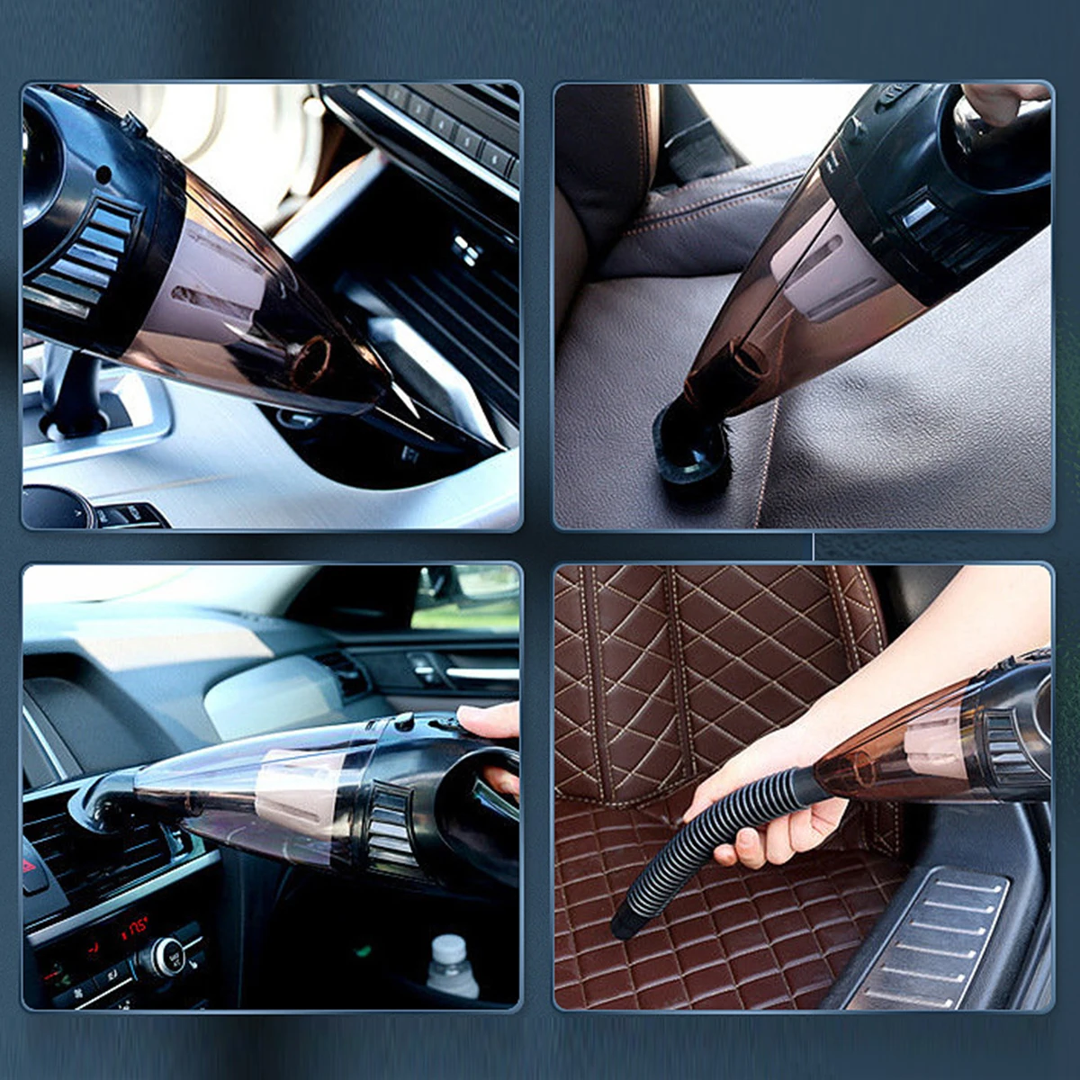 Faygo Car Handheld Portable Rechargeable Wet And Dry Cordless Vacuum ...