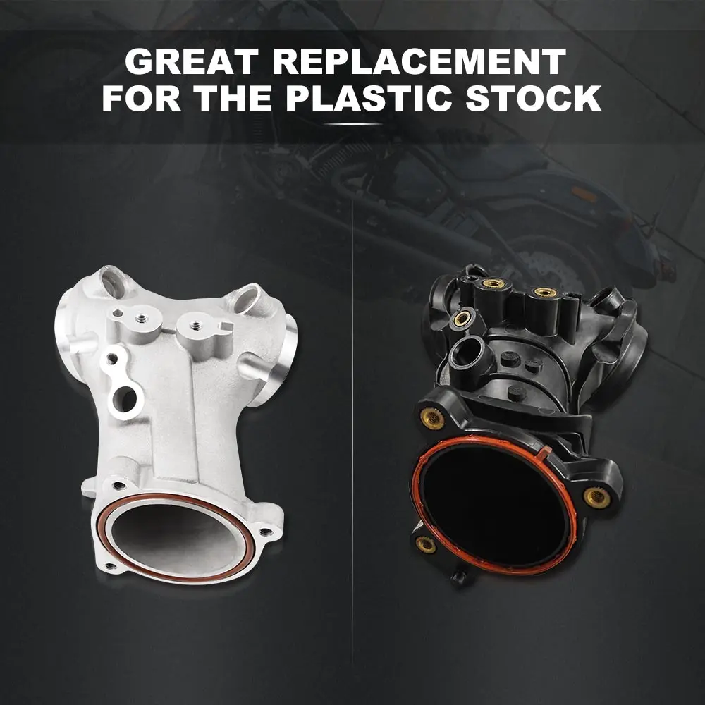 Nicecnc Cast Aluminum Intake Manifold for Harley Street Glide