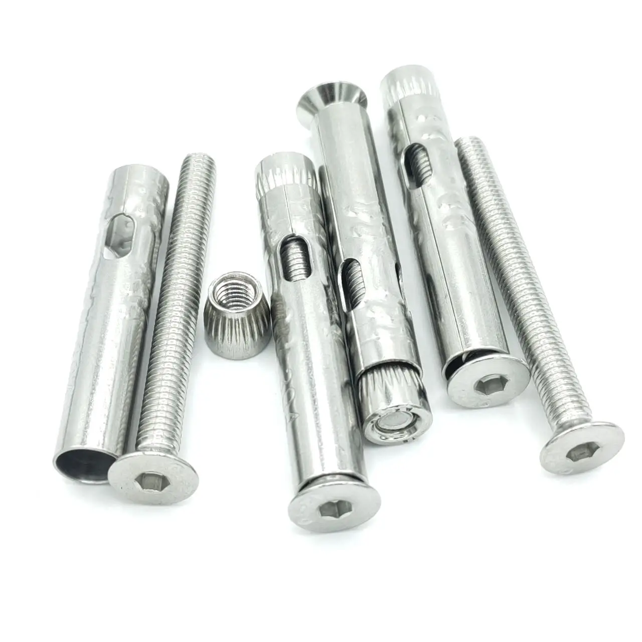 Factory Stock Wedge Anchor Bolt M16x140 Zinc Steel Grade 4.8 Wedge ...