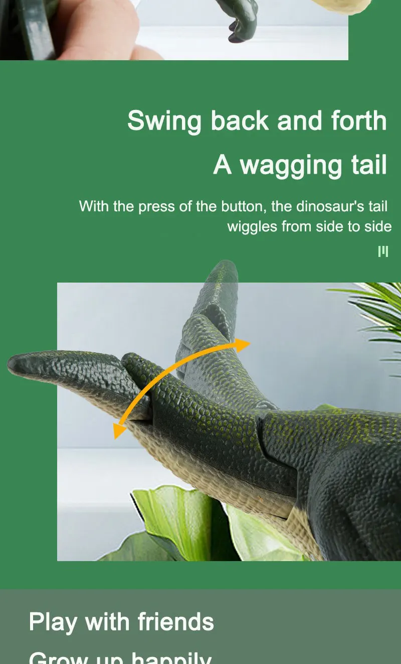 Pressing Dinosaur Gun - Stretch T-Rex Dino Toys Fun!