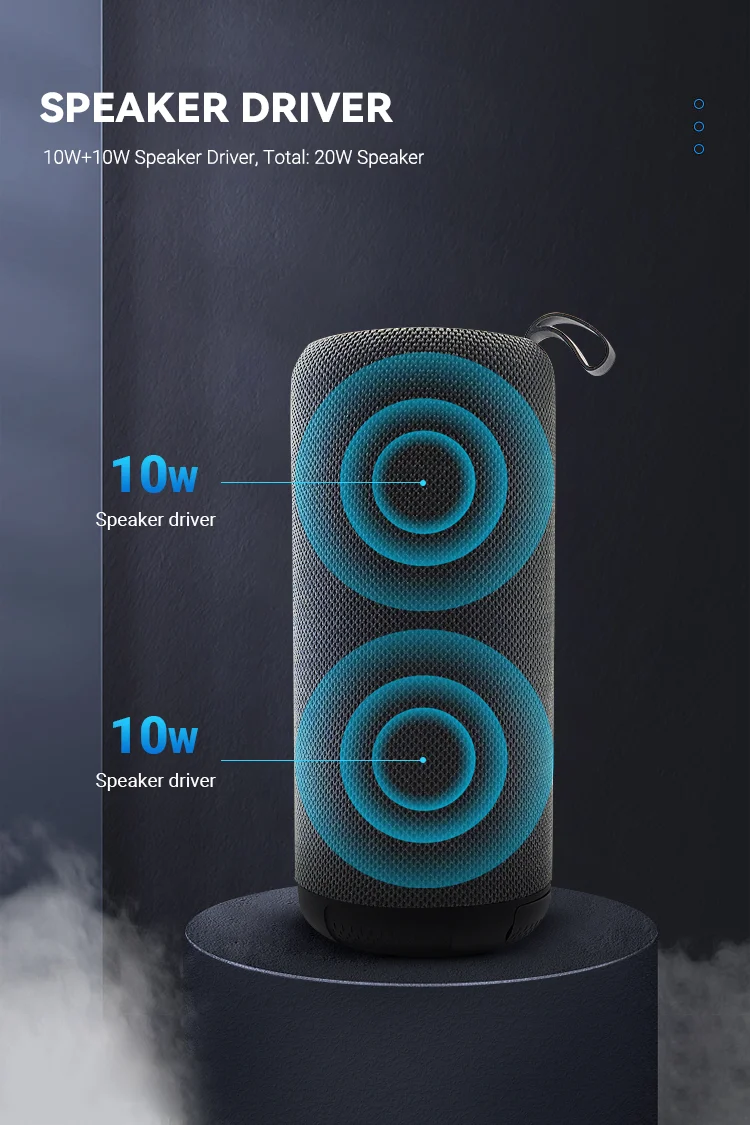 New Arrival Portable Table Wireless Charger Speaker Waterproof Water ...