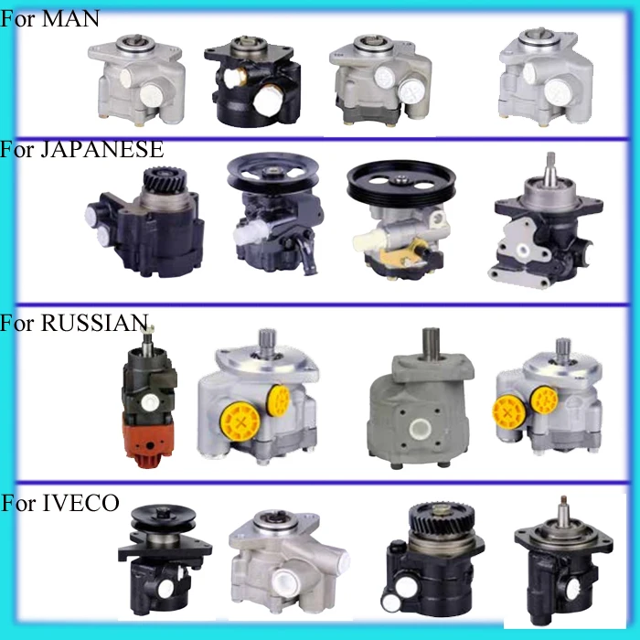 Truck Auto Parts - Hydraulic Gear Power Steering Pump for Iveco