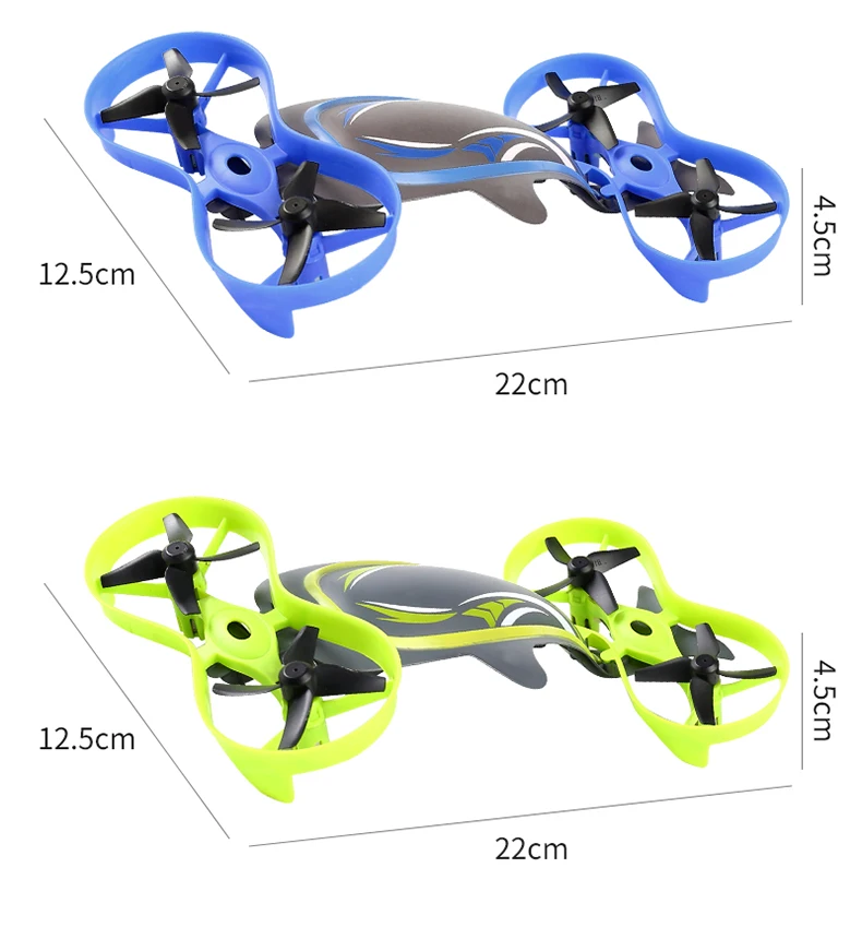 New Lh-x70 2.4g Small Toy Drone Marine Land And Air Three-amphibious ...