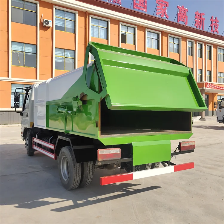 Large Hanging Bucket Self Dumping Garbage Transport Vehicle With Strong ...
