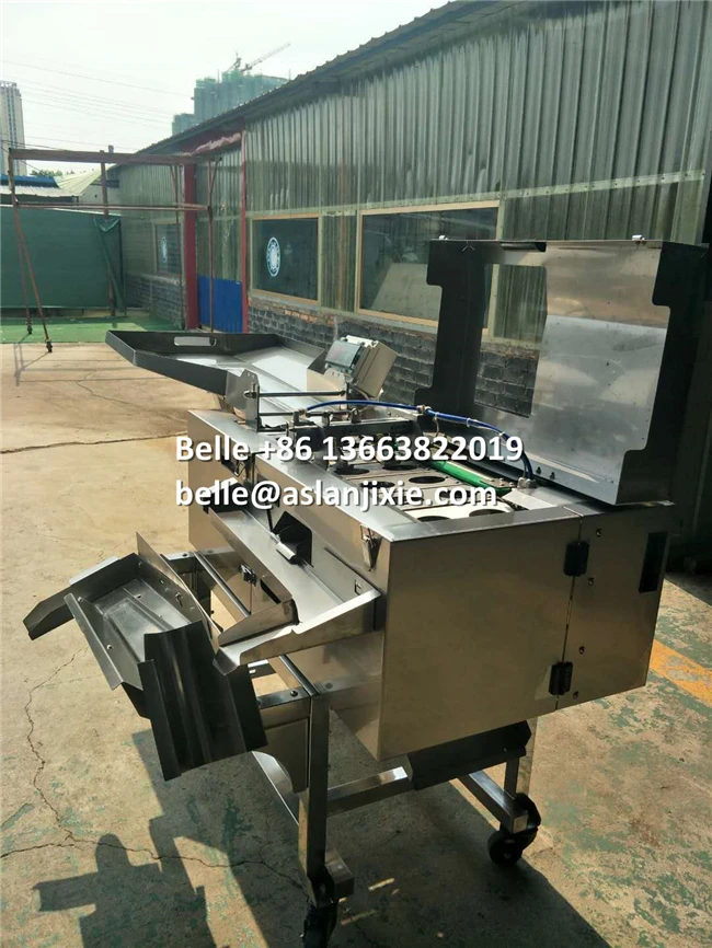 Egg Shell Breaker Machine Egg Yolk White Separator Machine Duck Eggs ...