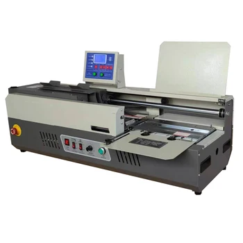 Factory Cost Price Automatic 330mm Binding Machine A4 Perfect Automatic Glue Binder Book Making ...