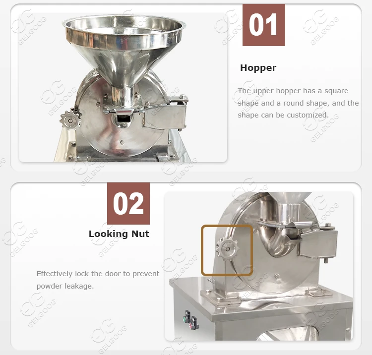 Commercial Herb Leaves Grinder - Efficient Tea Leaf Cutting Machine
