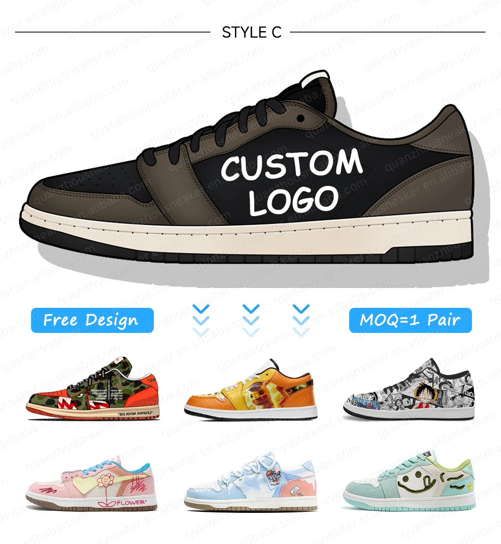 Sneakers,Air Rounded Toe Breathable Chunky Walking Men's Print 1 Brand ...