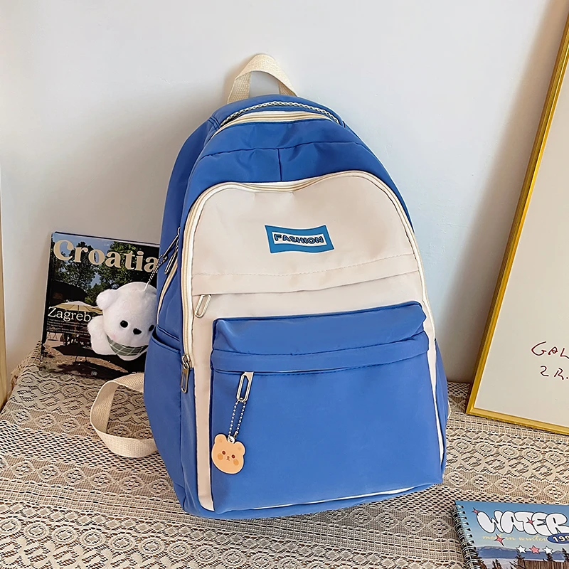 Casual Outdoor Waterproof Teenagers Schoolbags Creative Colorful ...