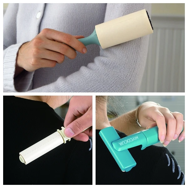 Extra Sticky Crepe Paper Cleaner Rolling Dust Reusable Lint Roller ...