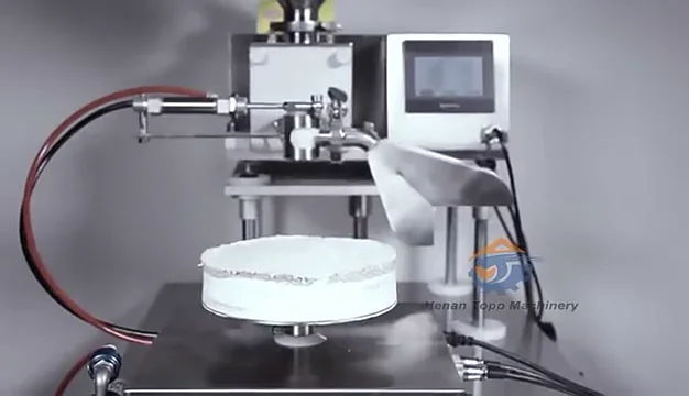 High Quality Touch Screen Automatic Cake Frosting Machine Cake Icing ...