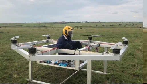 Manned Electric Flight 40kg High Tension Dc Brushless Max Motor 7.5kw ...