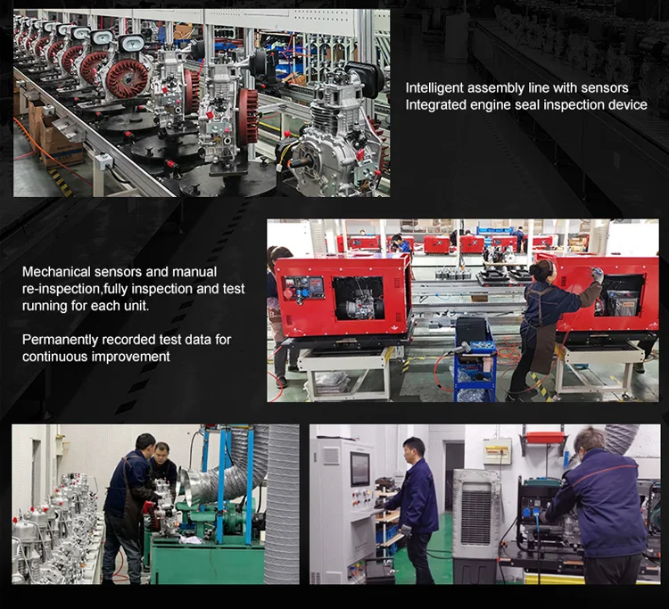 Portable Mini Super Silent 6kw Diesel Generator Genset