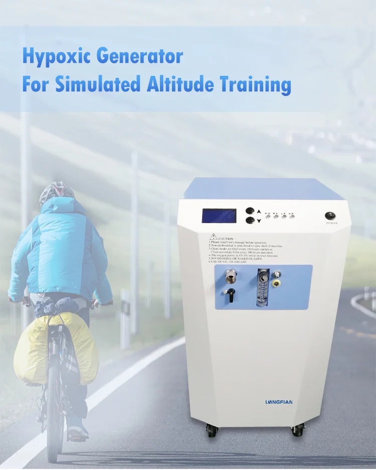 100lpm Iron Shell Hypoxic Altitude Generator With Training Buffer Bag ...