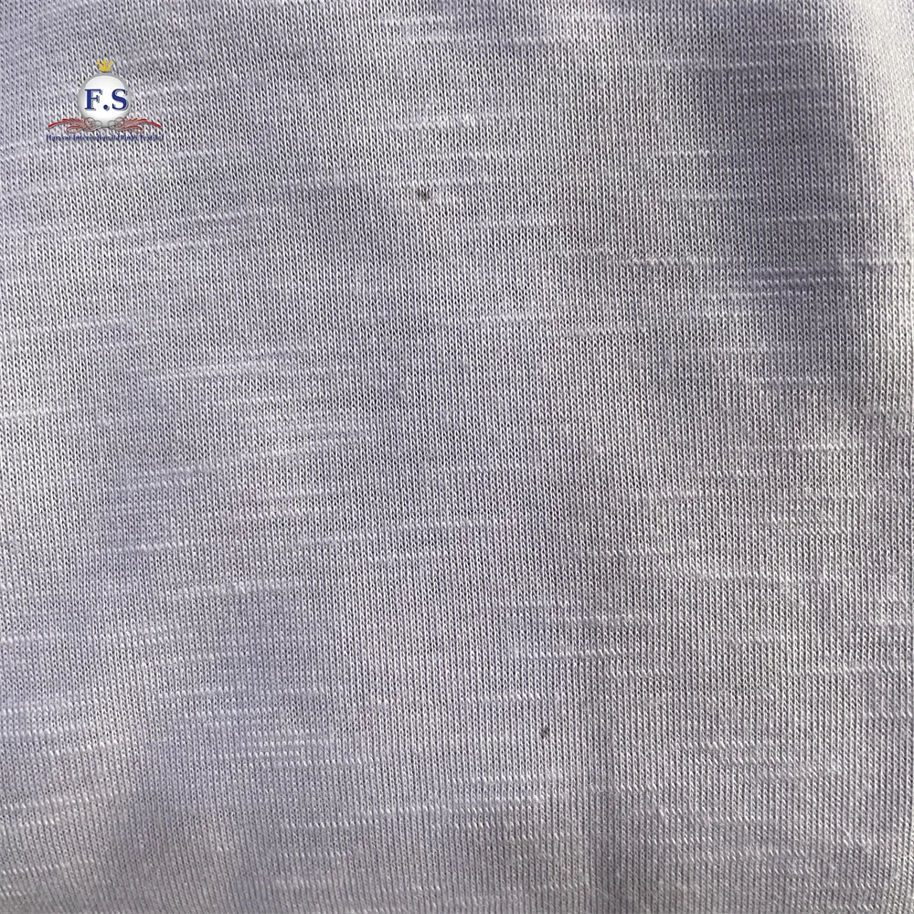 Slub Single Jersey Knit Fabric With 100% Polyester - Buy 100 Polyester ...