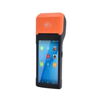 Portable Order Smart Mobile Payment Barcode Reader Android All In One ...