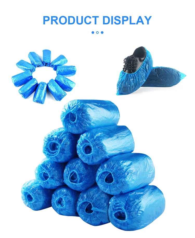 Disposable Waterproof Overshoes Pe Surgical Shoe Cover - Buy Pe Shoe ...