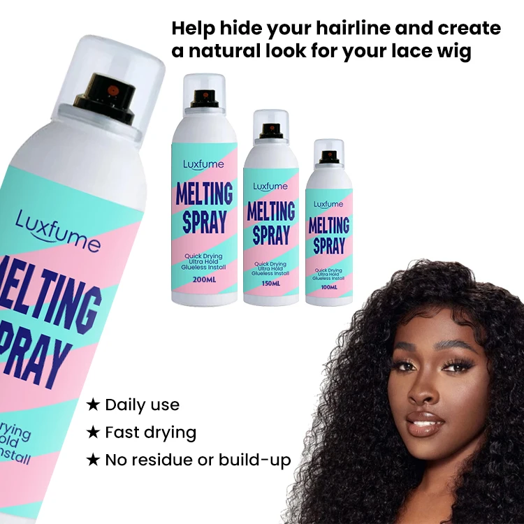 Bellezon Wig Adhesive Melt Holding Spray Hair Extensions Tools Private ...