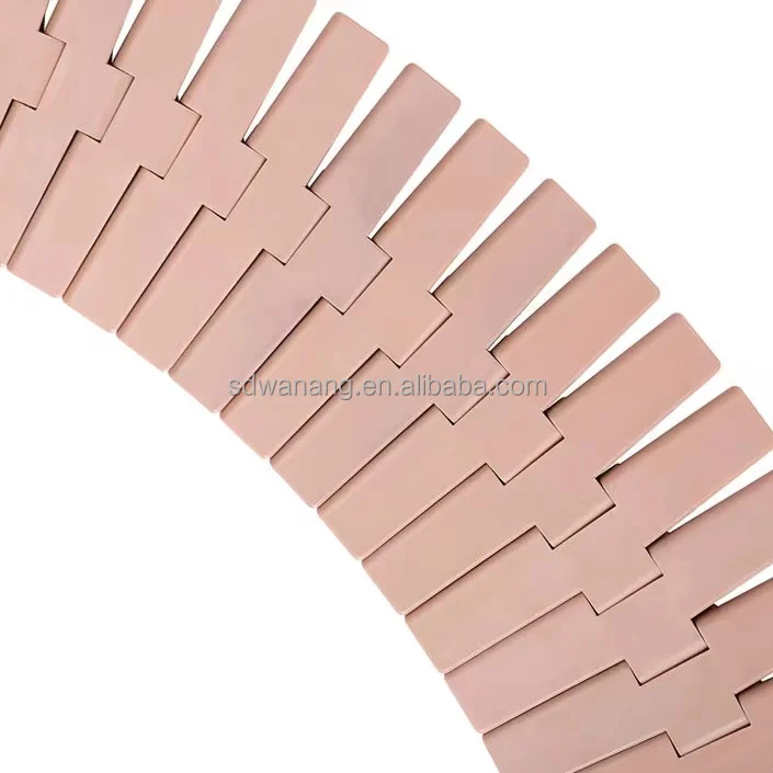 882tab K1950 Plastic Chain Plastic Slat Conveyor Chain Plastic Table ...