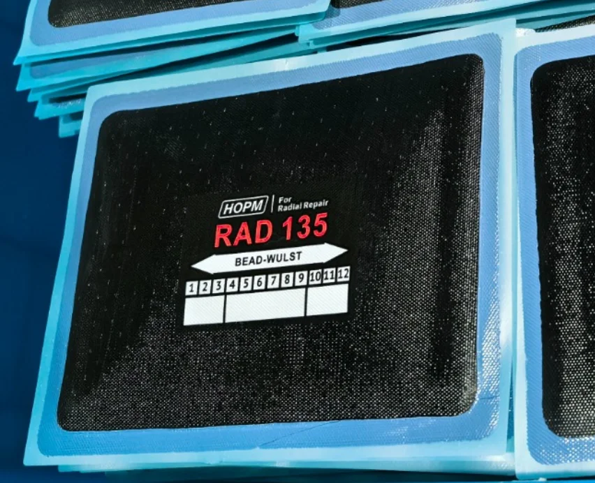 New Type Euro Style Radial Tire Repair Patch Square Tire Cold Patch RAD ...