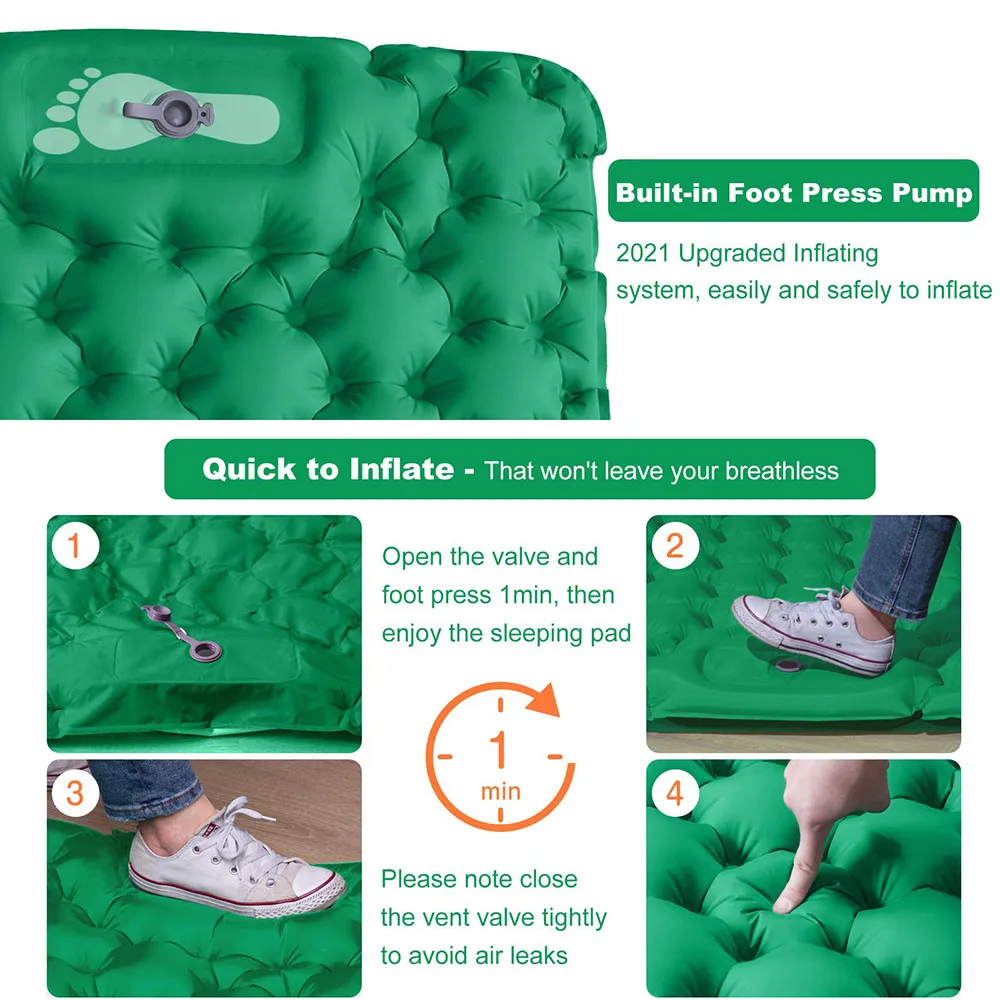 Big Promotion Travel Outdoor Camping Vacation Air Bad Portable ...