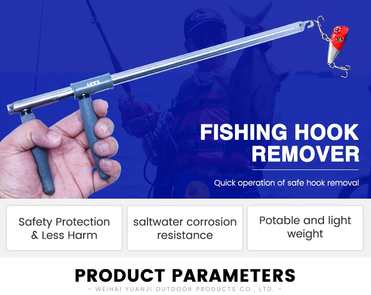 Wholesale Custom Fishing Hook Extractor Tackle Tool Portable 9 ...