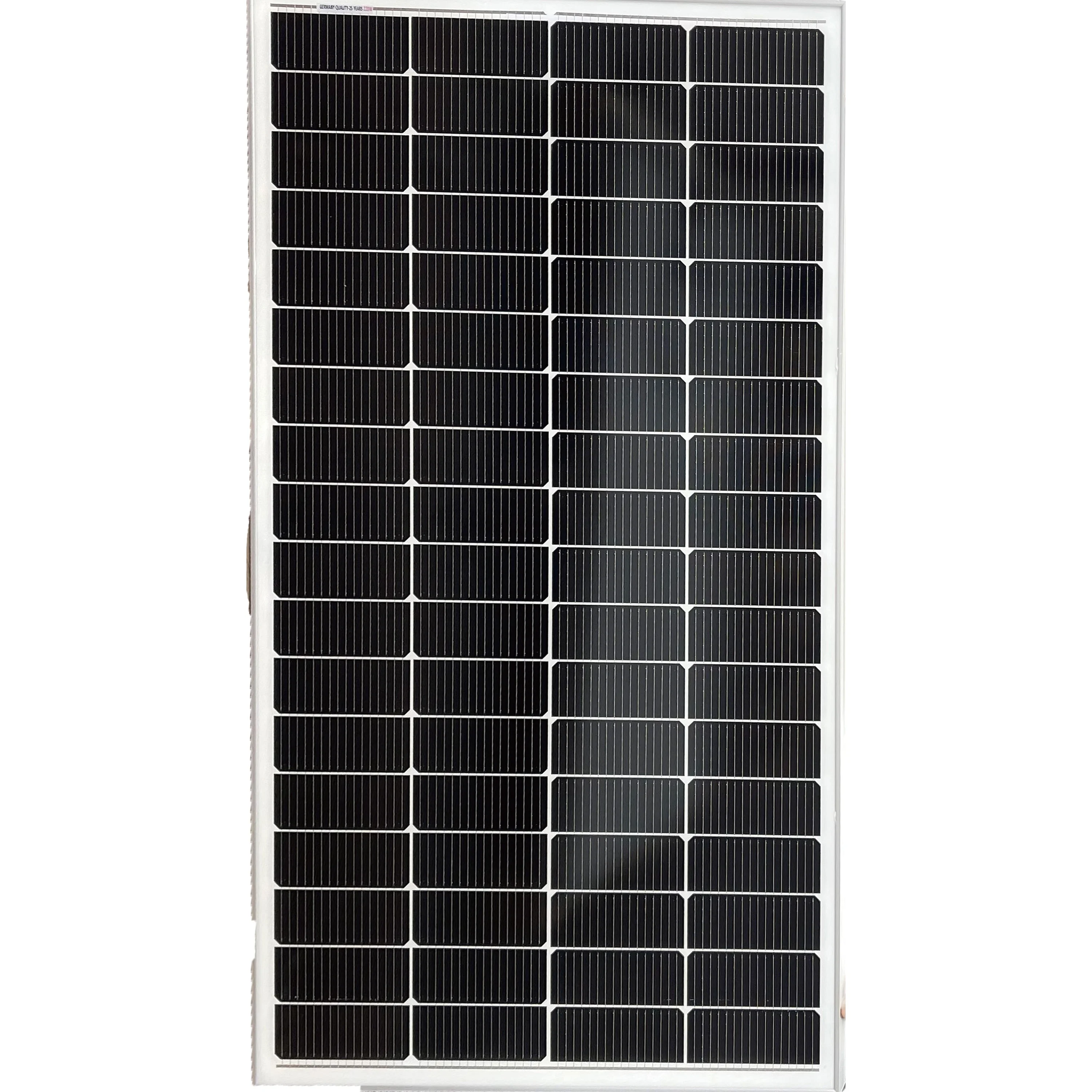 Roof Top Solar PV 12V 36V 48V 150W 200W Monocristalline 24V Solar ...
