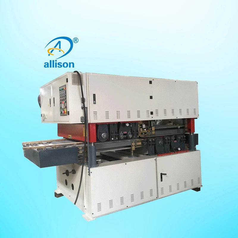 Easy-to-operate Top And Bottom Double Sided Wide Belt Sander For ...