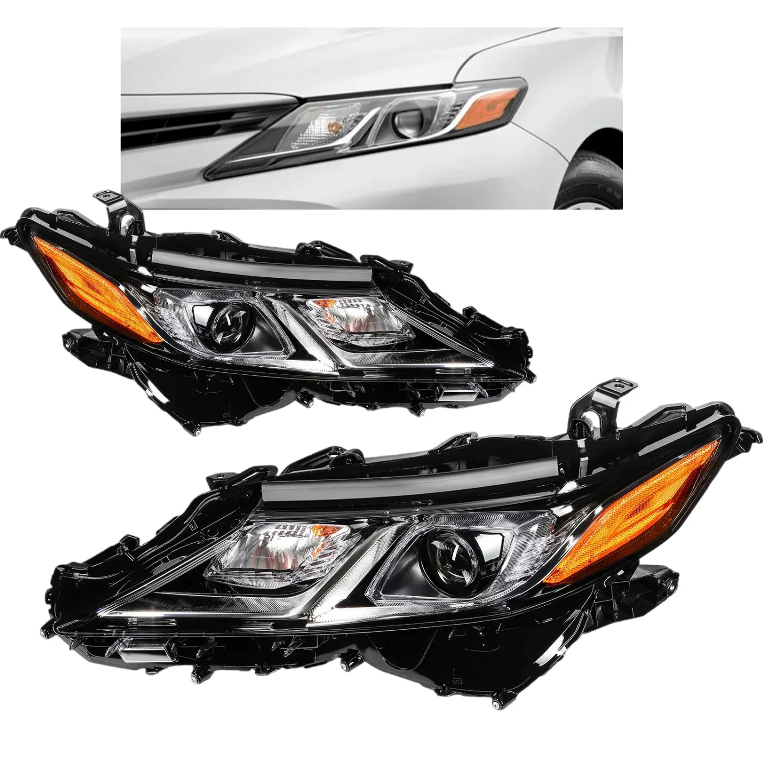 CAMRY LE 2021+ LED Headlight USA Type HeadLamp Auto Front Light ...